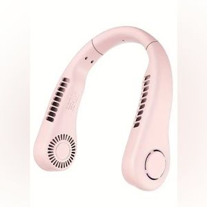 Wearables | Wearable Personal Fan Bladeless Rechargeable 3 Speed Fan ...